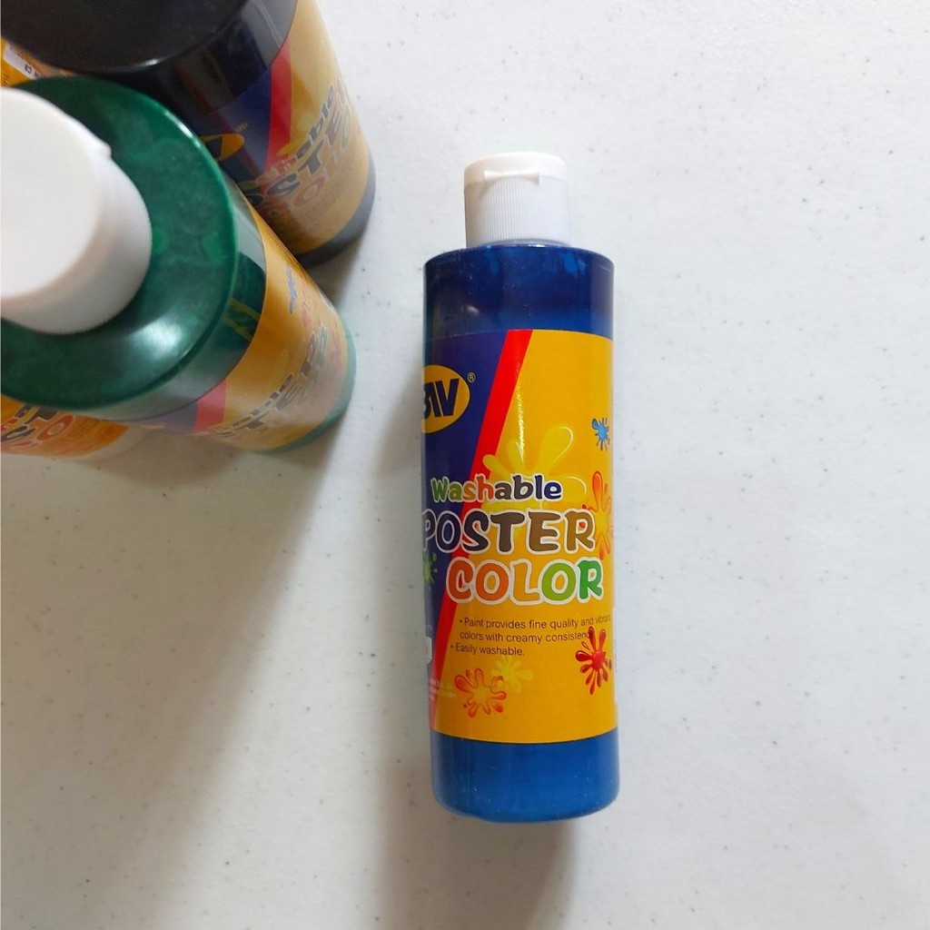 HBW Poster Paint 250ml PER BOTTLE | Shopee Philippines