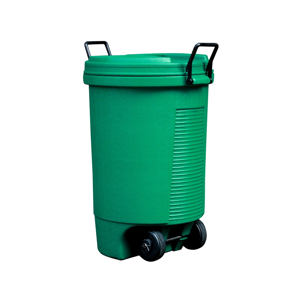 GREEN CARE Wheeled Round Trash Bin 150L With Wheels | Shopee Philippines