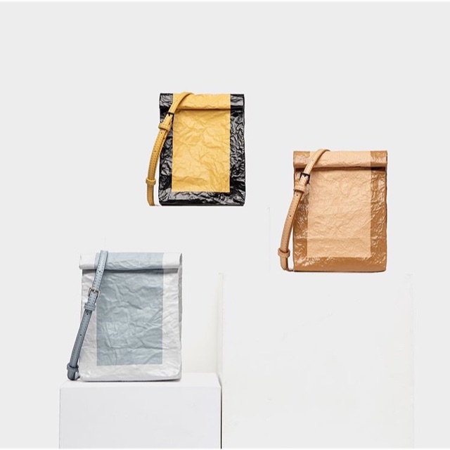 Charles & Keith Paper Bag Clutch | Shopee Philippines