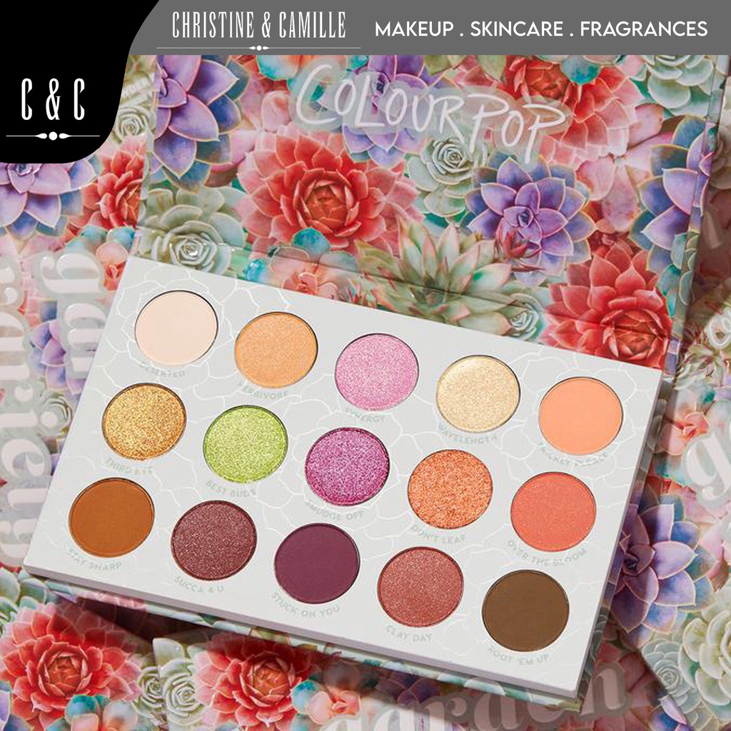 Colourpop Garden Variety 15 Pan Pressed Eyeshadow Palette | Shopee ...