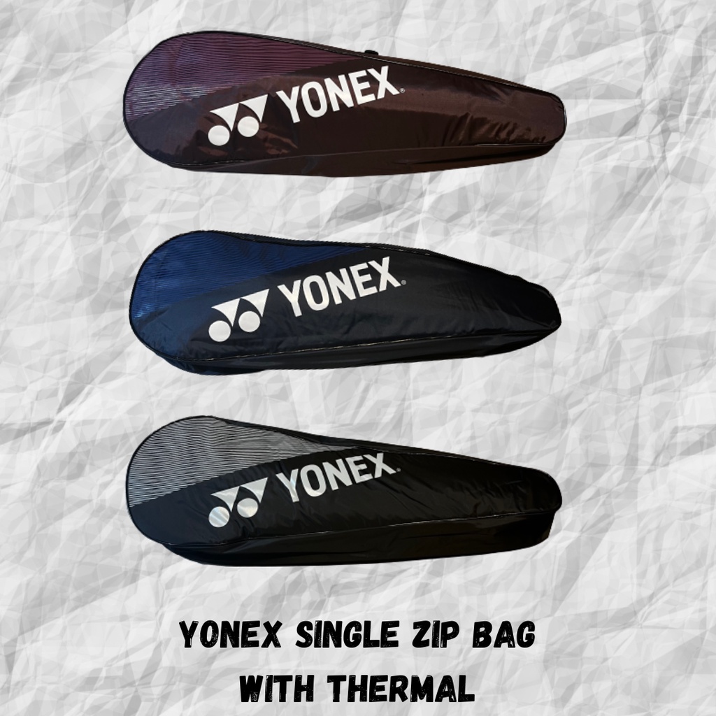 Yonex Badminton Bag Single Zip With Thermal | Shopee Philippines