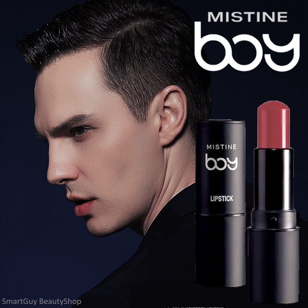 Mistine Boy Lip Color 01 Lipstick For Men Handsome And Natural Look ...