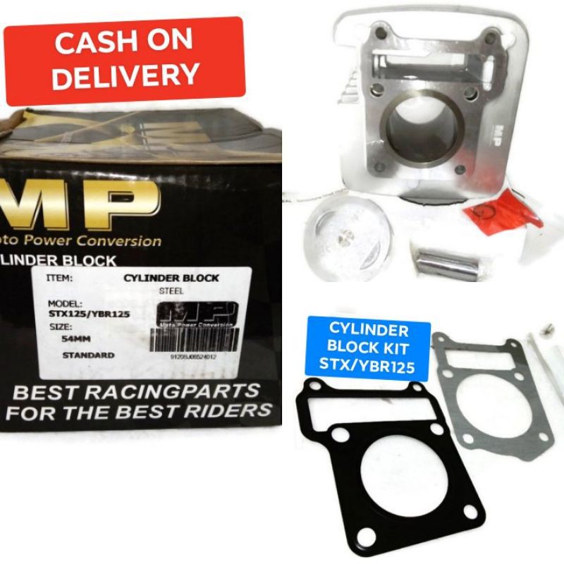 STX125/YBR125 CYLINDER BLOCK KIT (54MM) | Shopee Philippines