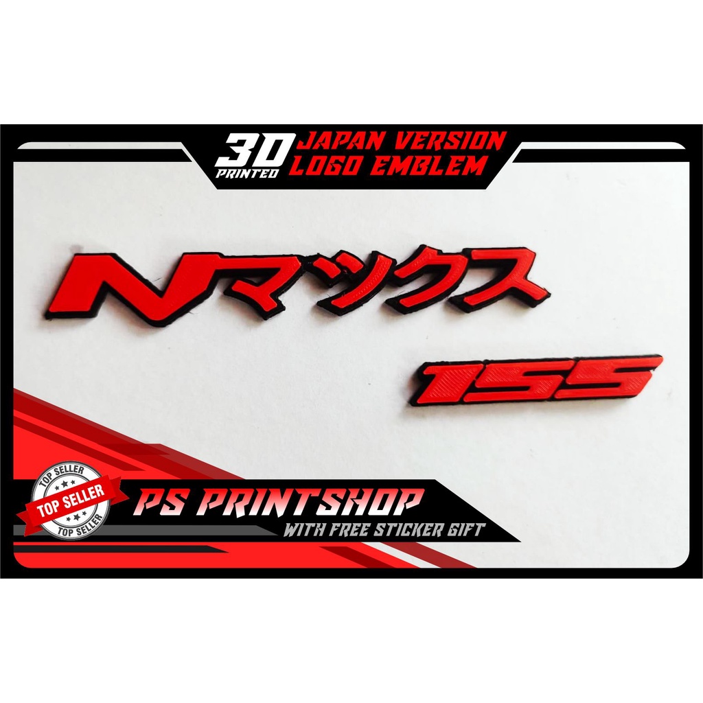 Japanese Japan NMAX 155 Yamaha Motorcycle Logo Emblem Laser Cut Acrylic ...