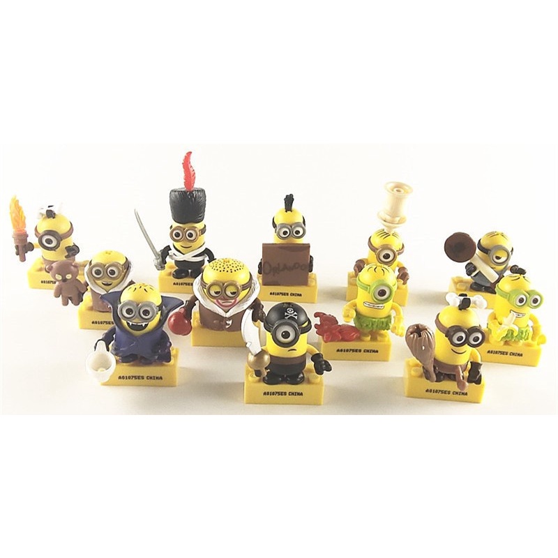 Despicable Me Minions Mega Bloks Construx Building Blocks Minifigures ...