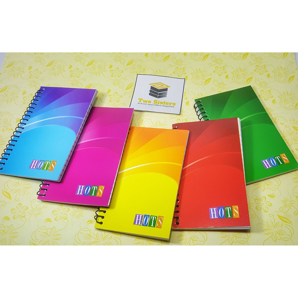 TS - HOTS Small SPIRAL Pocket/Tickler NOTEBOOK 80 lvs (sold per piece ...