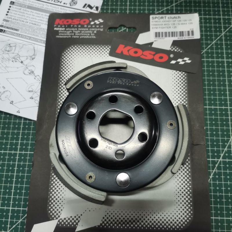 EM-25 KOSO Sport Clutch Assembly For Nmax, Aerox, Click, PCX, m3, ADV ...