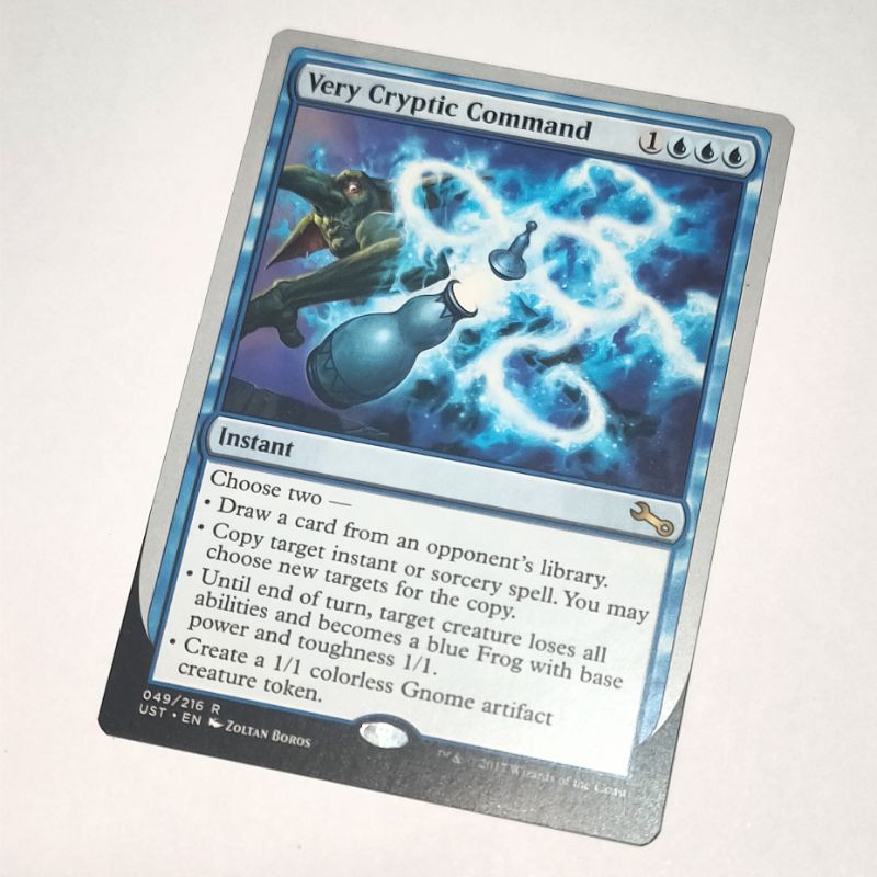 MTG Card VERY CRYPTIC COMMAND Magic the Gathering Trading Card Game ...