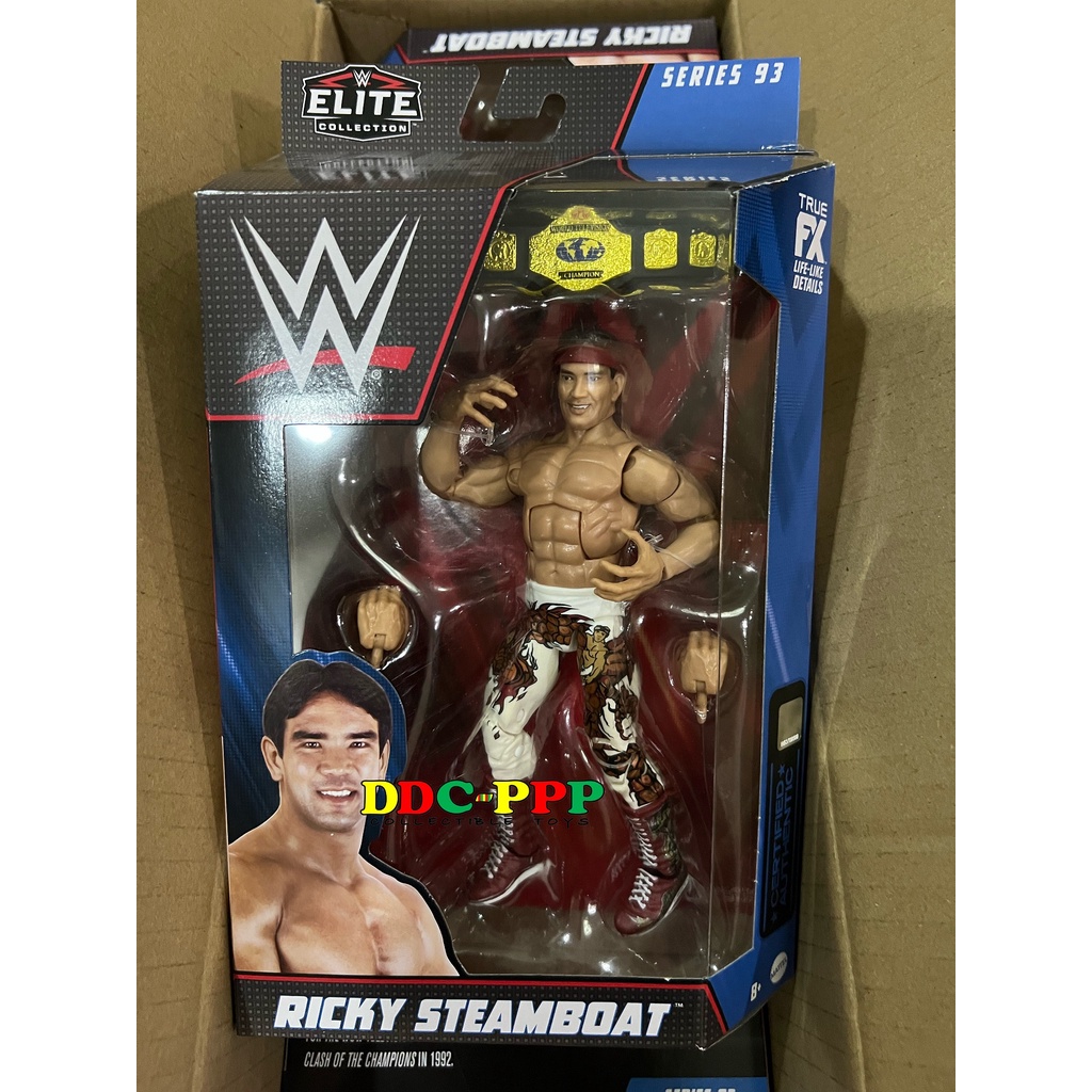 RICKY "THE DRAGON" STEAMBOAT WCW Elite Collection Series 93 Action ...