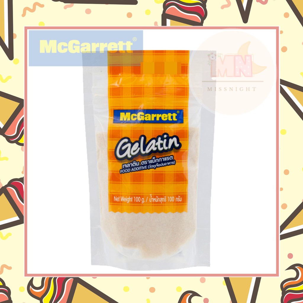 Mcgarrett Gelatin Powder 100g | Shopee Philippines