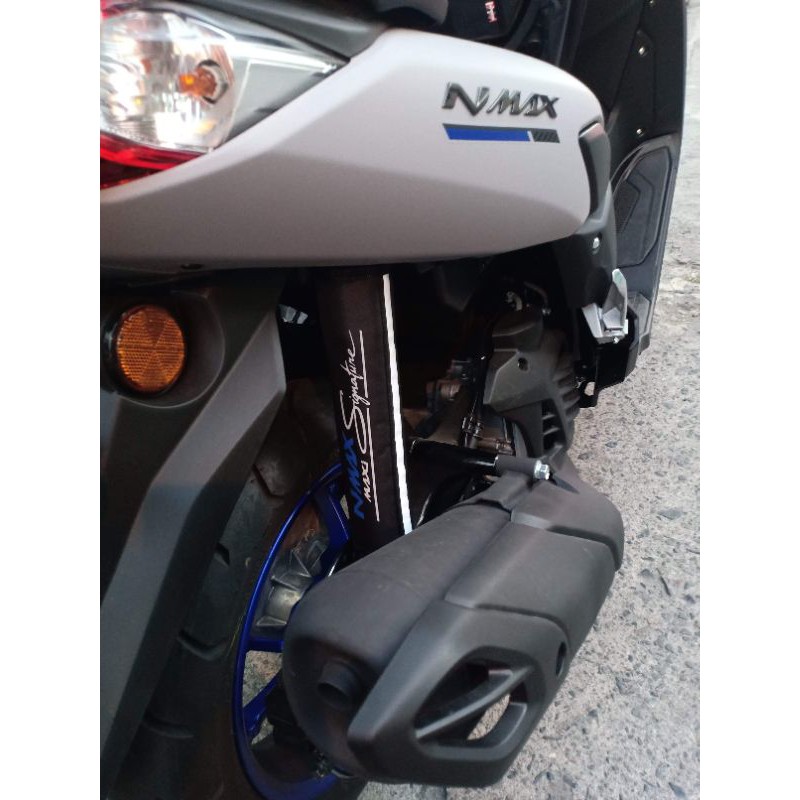 Nmax v2 & v2.1 shock cover blue | Shopee Philippines
