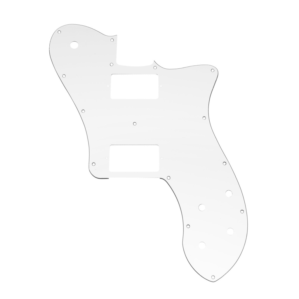 Musiclily Pro 15 Holes Covered HH Guitar Pickguard for Mexico Fender 72 ...