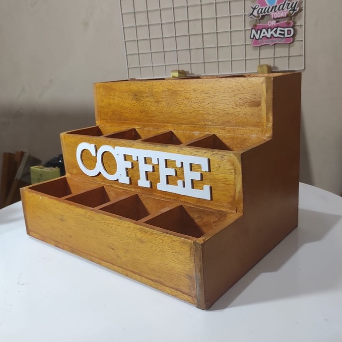 3-tier Minimalist Coffee sachet Coffee Rack | Shopee Philippines