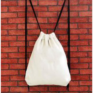 Katsa Drawstring High Quality Plain Canvas String Bag | Shopee Philippines