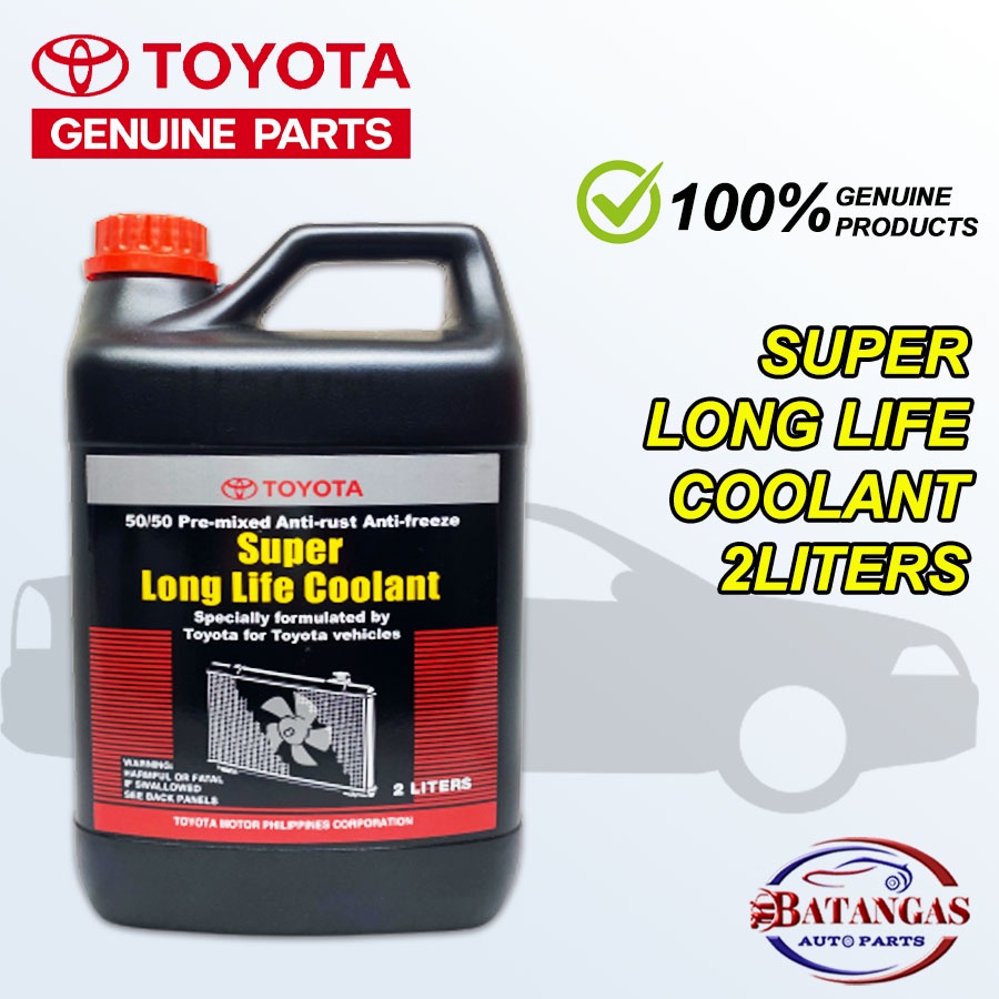 Toyota Original Super Long Life Coolant Pre-mixed 2Liters 08889-80071 ...