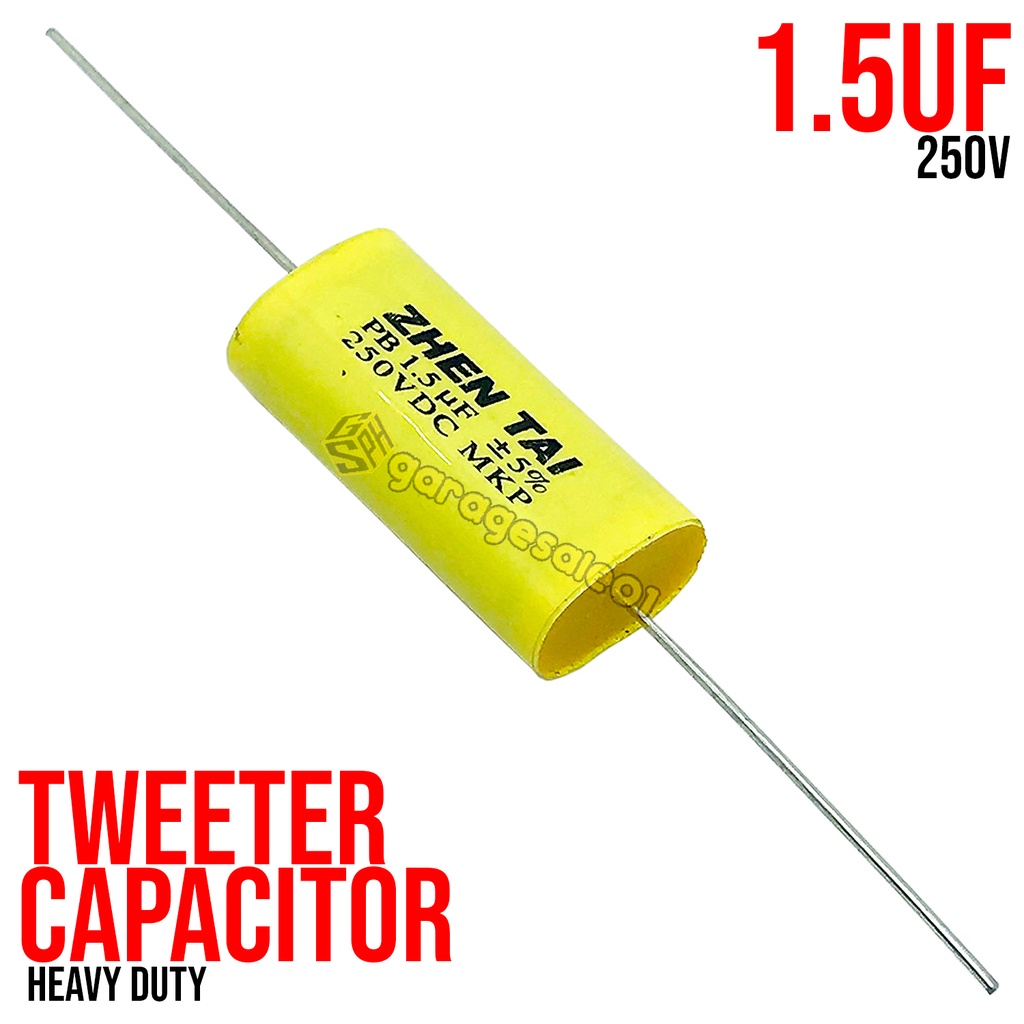 1.5UF/250V Capacitor Driver Unit Tweeter Speaker Heavy Duty | Shopee ...