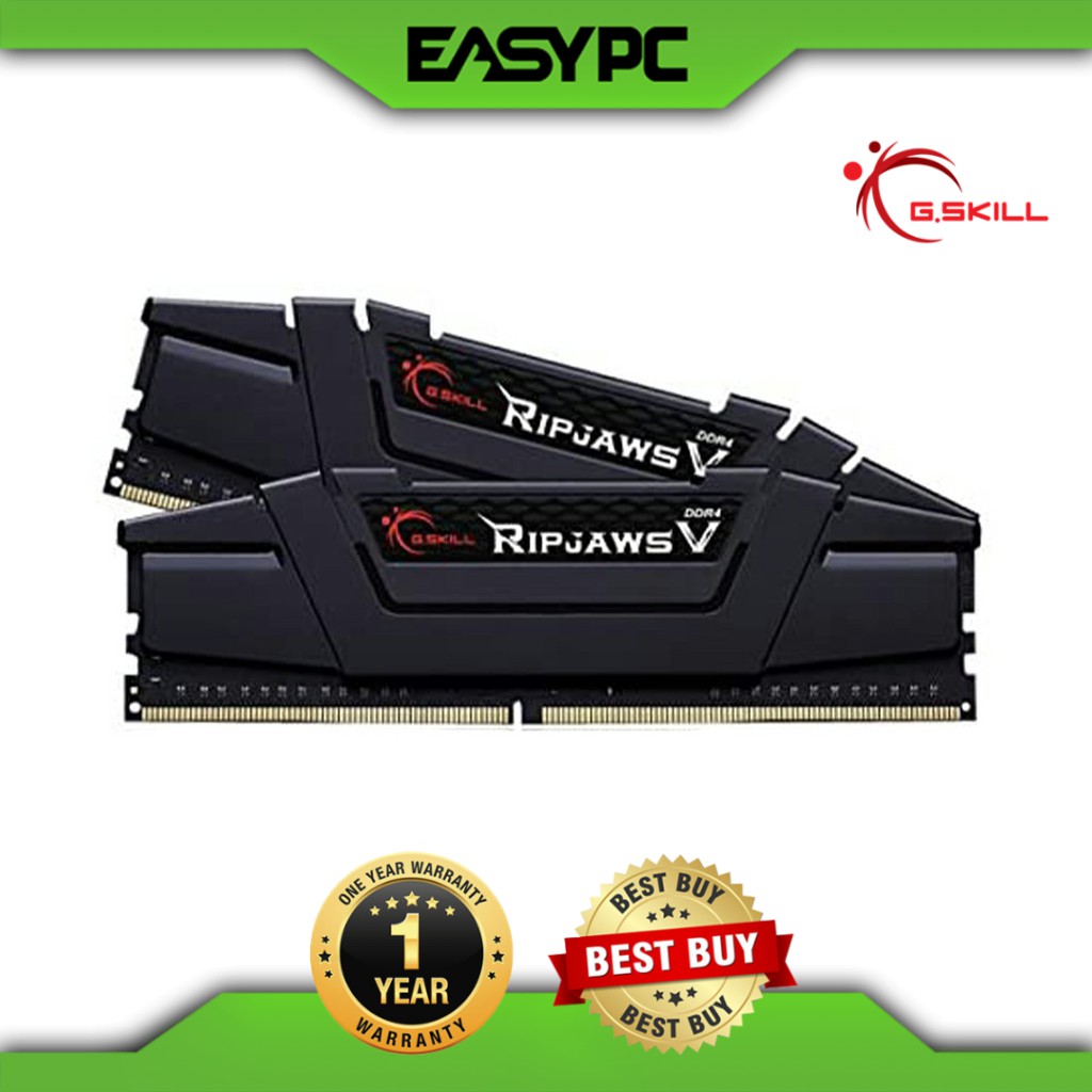 G Skill Ripjaws V 16gb 2x8 3600mhz Ddr4 Memory Black Shopee Philippines