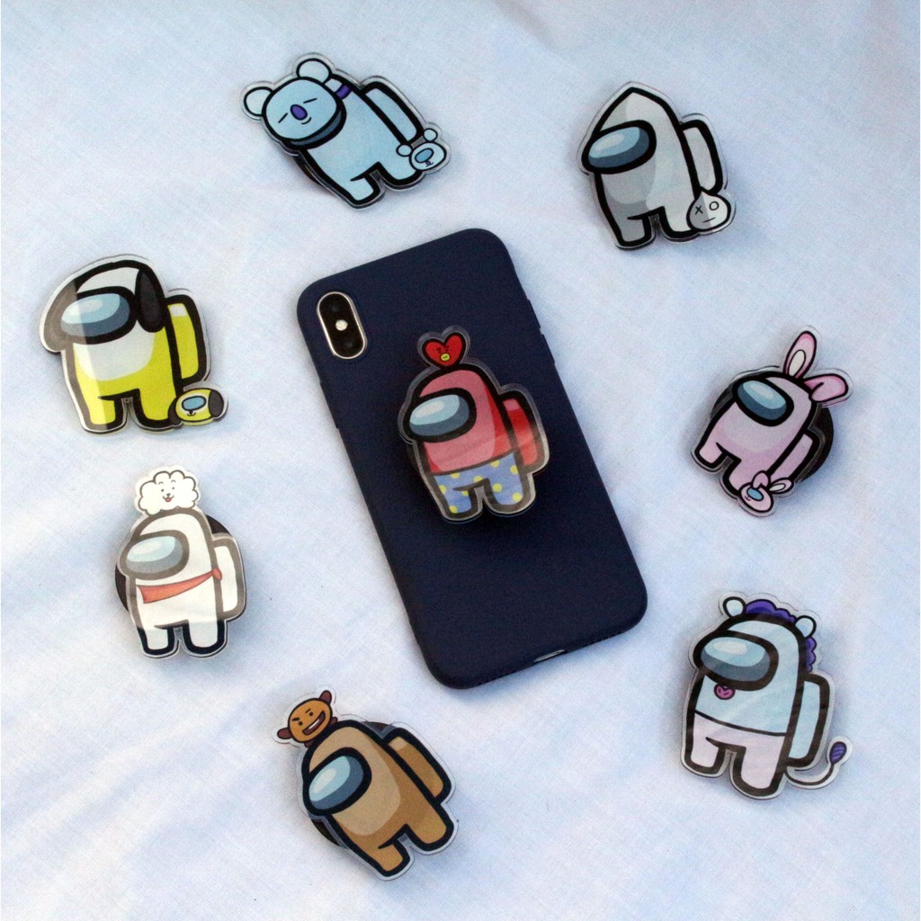 Pop Socket Among Us x BT21 | Shopee Philippines