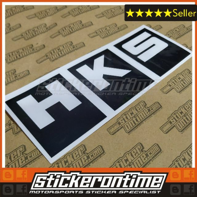 Car Sticker HKS Vios Civic City Myvi Passo Almera Move Mira Evo Neo ...