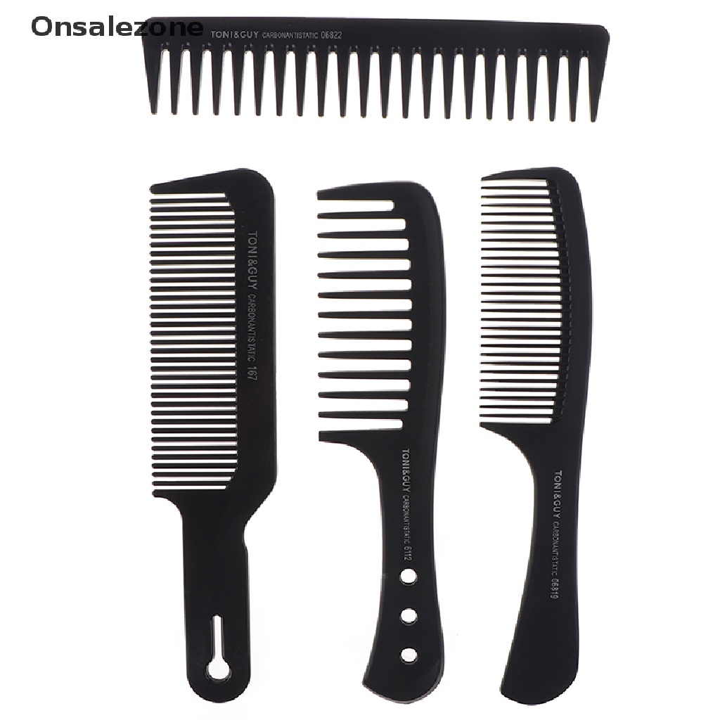 ONPH Plastic Hair Cutg Comb Barber Comb Hair Styling Combs Fine Teeth ...