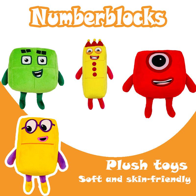 Adorable Numberblocks Plush Toy Perfect Gift For Children Cuddly And ...