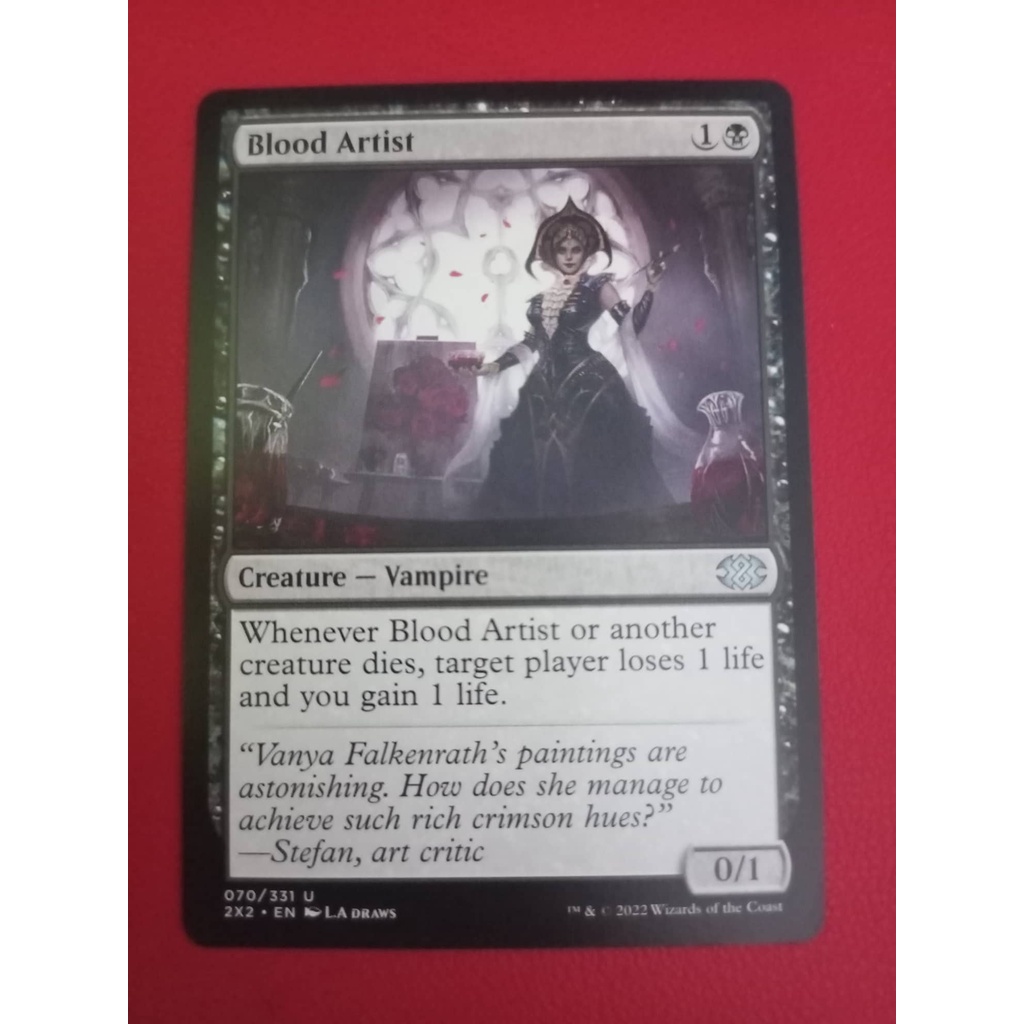 MTG Magic: The Gathering - Blood Artist | Shopee Philippines