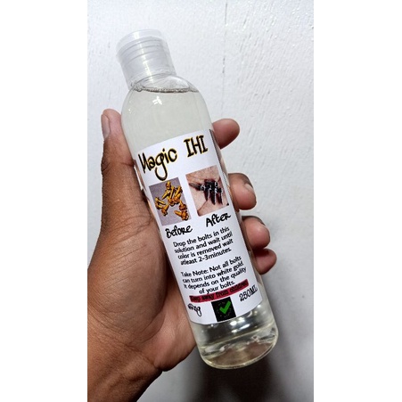 Magic IHI 250ML color bolt turn to white bolt | Shopee Philippines