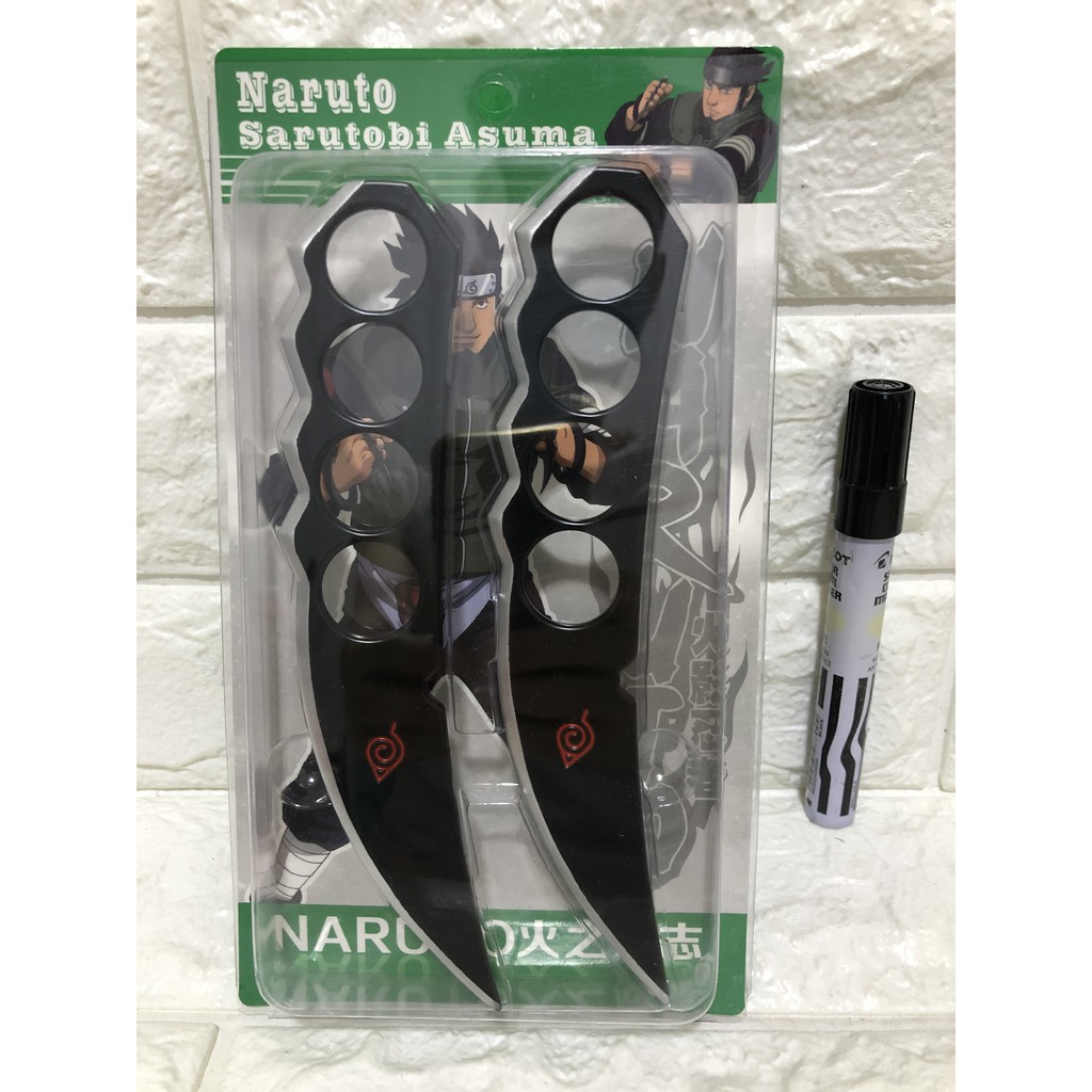 Naruto Kunai, Minato Kunai, Shuriken,Asuma Weapon Plastic For Cosplay ...