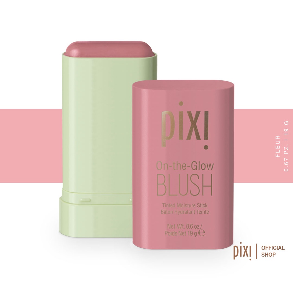 Pixi On-the-Glow Blush Face Makeup for All Natural Radiant Glowing and ...