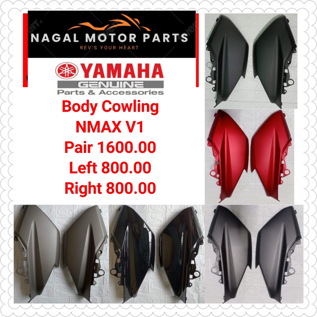 BODY COWLING FOR NMAX V1 YAMAHA GENUINE PARTS | Shopee Philippines