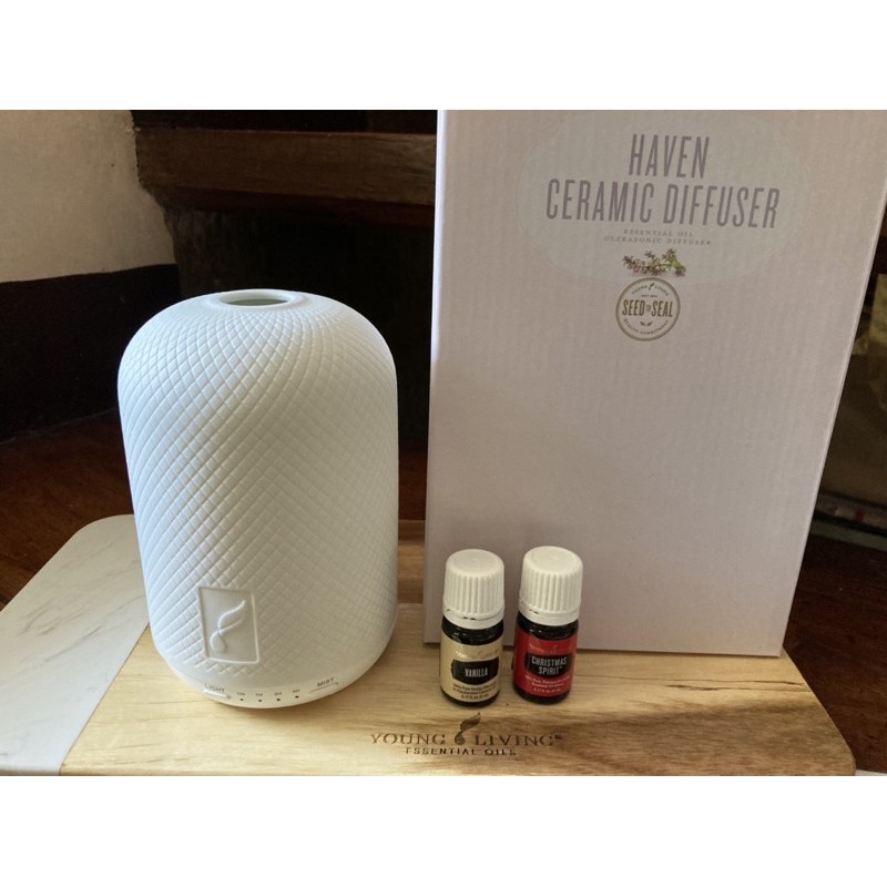 Young Living Haven Ceramic Diffuser Set | Shopee Philippines