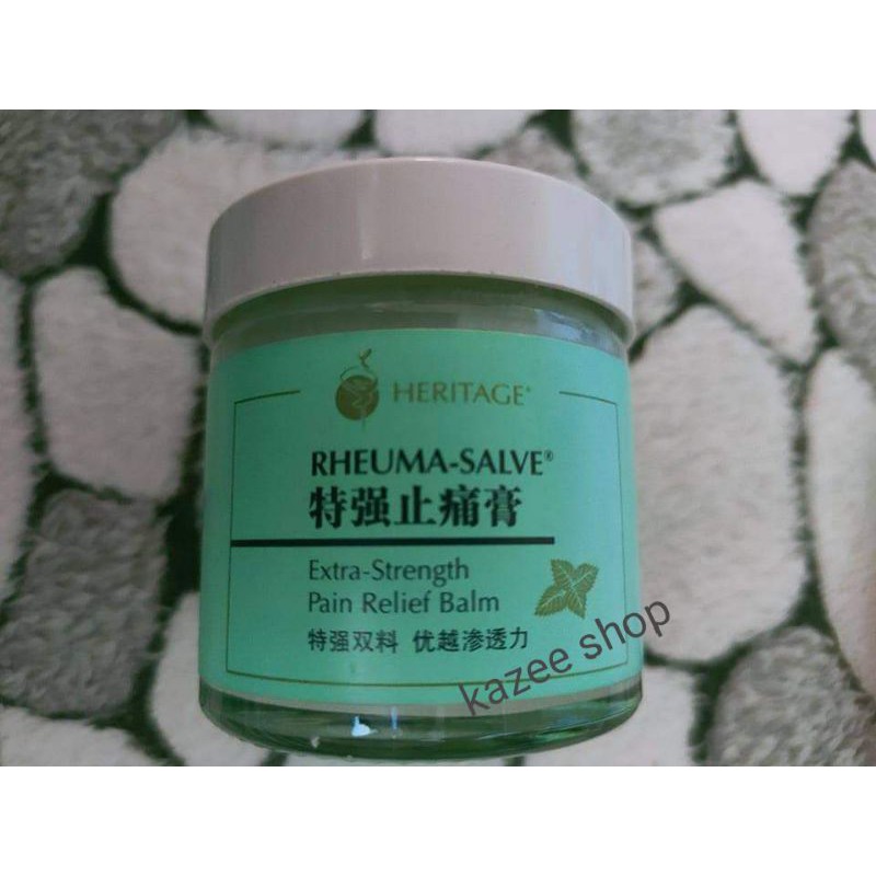 Rheuma Salve Heritage 50g exp2027 or 20gx2 *Extra-strength * Pain ...