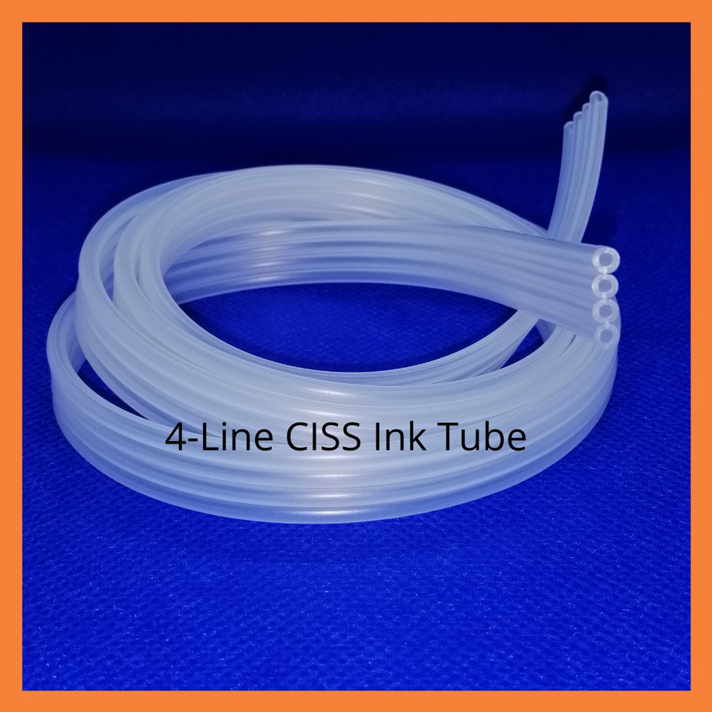CISS INK TUBE, 4-LINE TUBE, 38 inches [WHITE] | Shopee Philippines