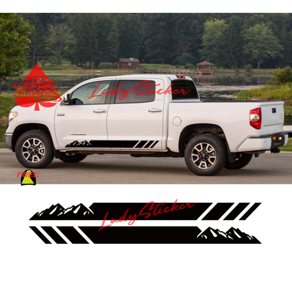 Hilux ROCCO CAR STICKER STICKER LIST HILUX RANGER TRITON MOUNTAIIL OFF ...