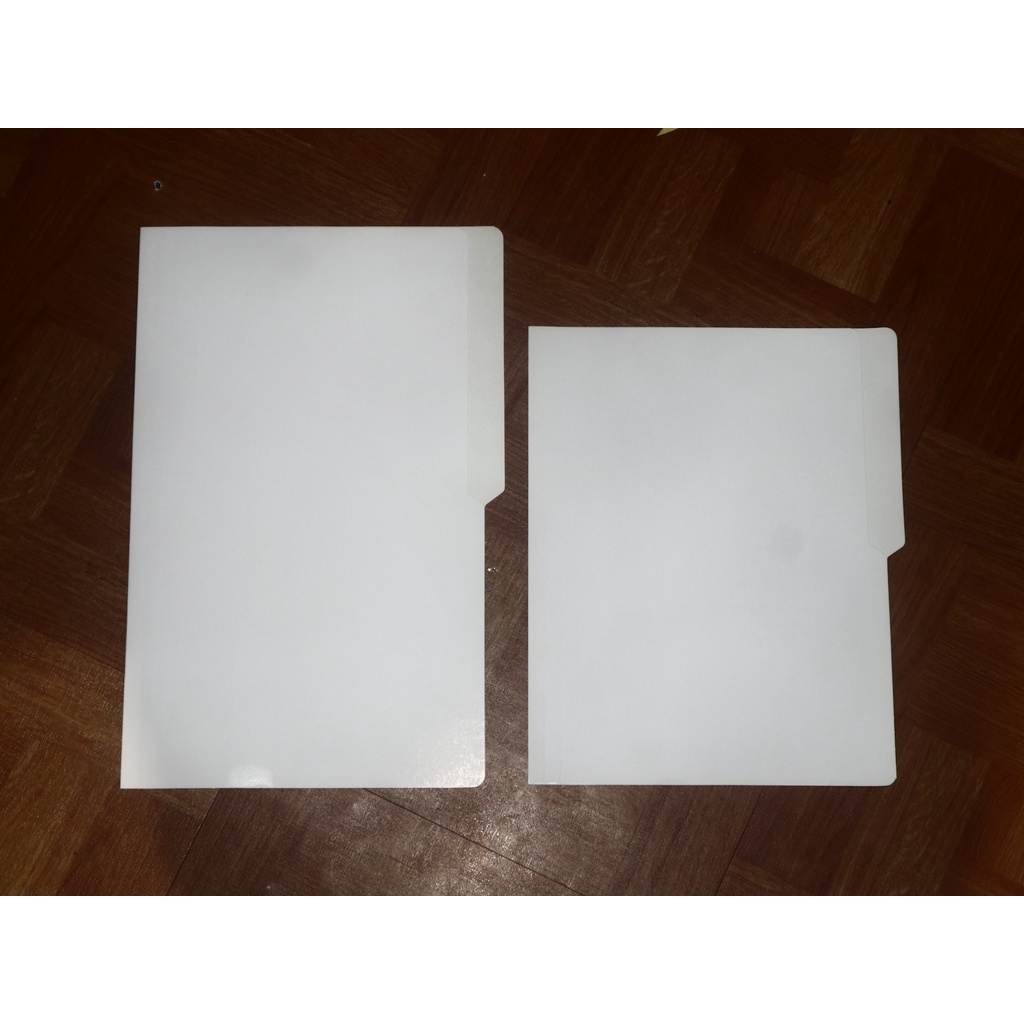 White Folder Long & Short (System Brand) | Shopee Philippines