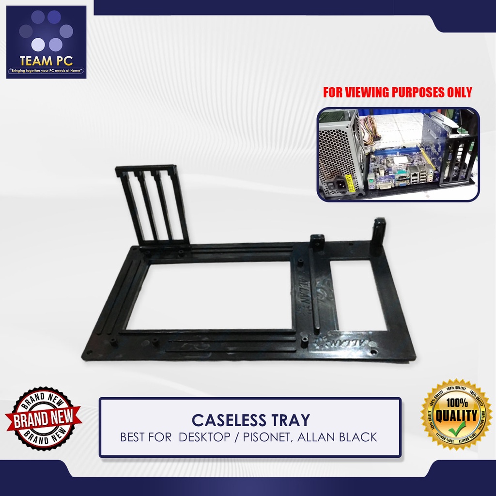 CASELESS TRAY, BEST FOR DESKTOP / PISONET, ALLAN BLACK | Shopee Philippines