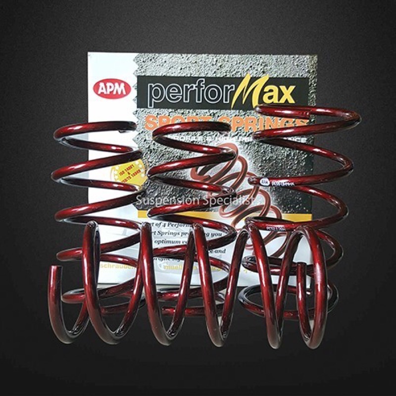 APM PERFRMAX SPORT LOWER SPRING SET NISSAN ALMERA N17,LIVINA,LATIO ...