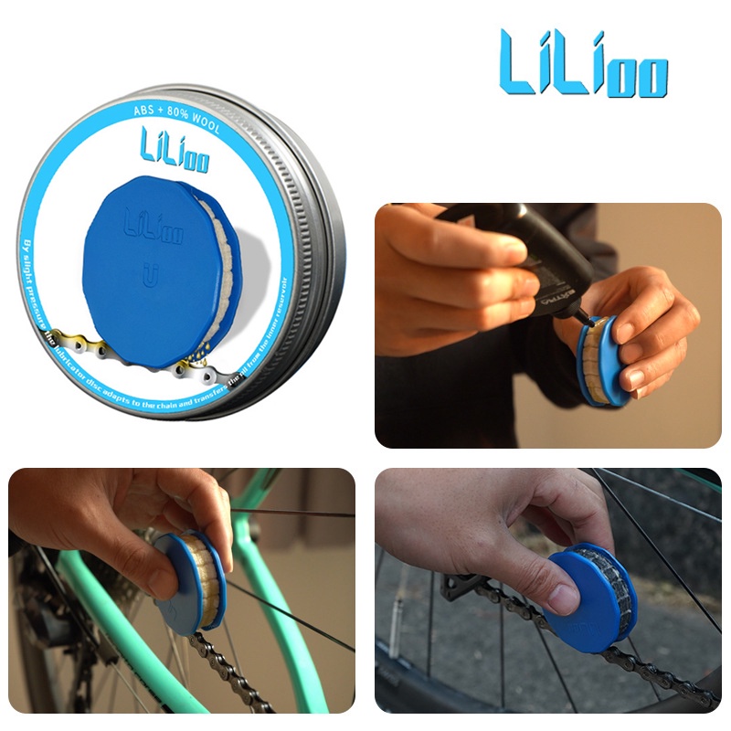 Bicycle Chain Oil Lubricator Reuse Road Mountain Bike Chain Oil Roller ...