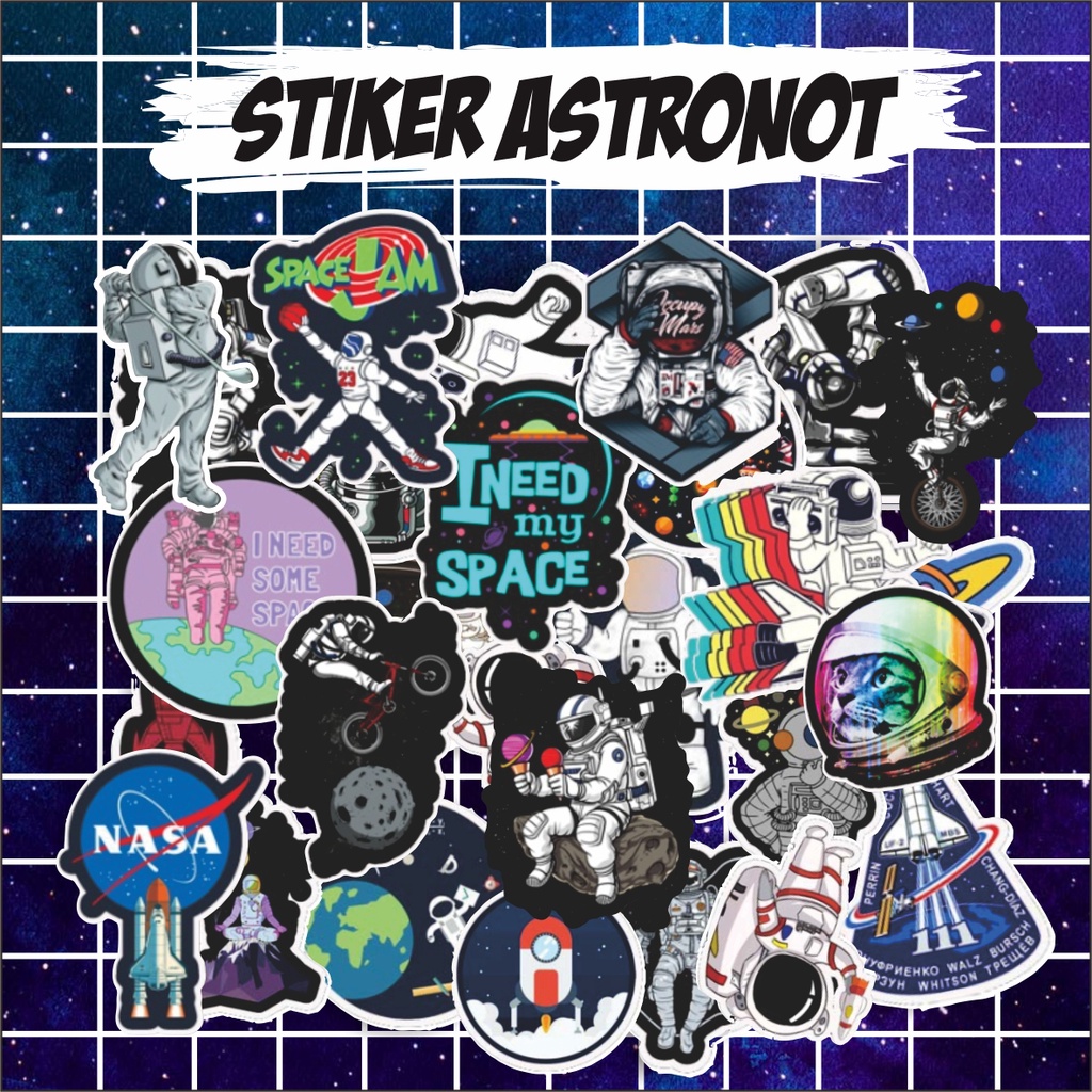 Astronaut STICKER STICKER STICKER For LAPTOP | Shopee Philippines