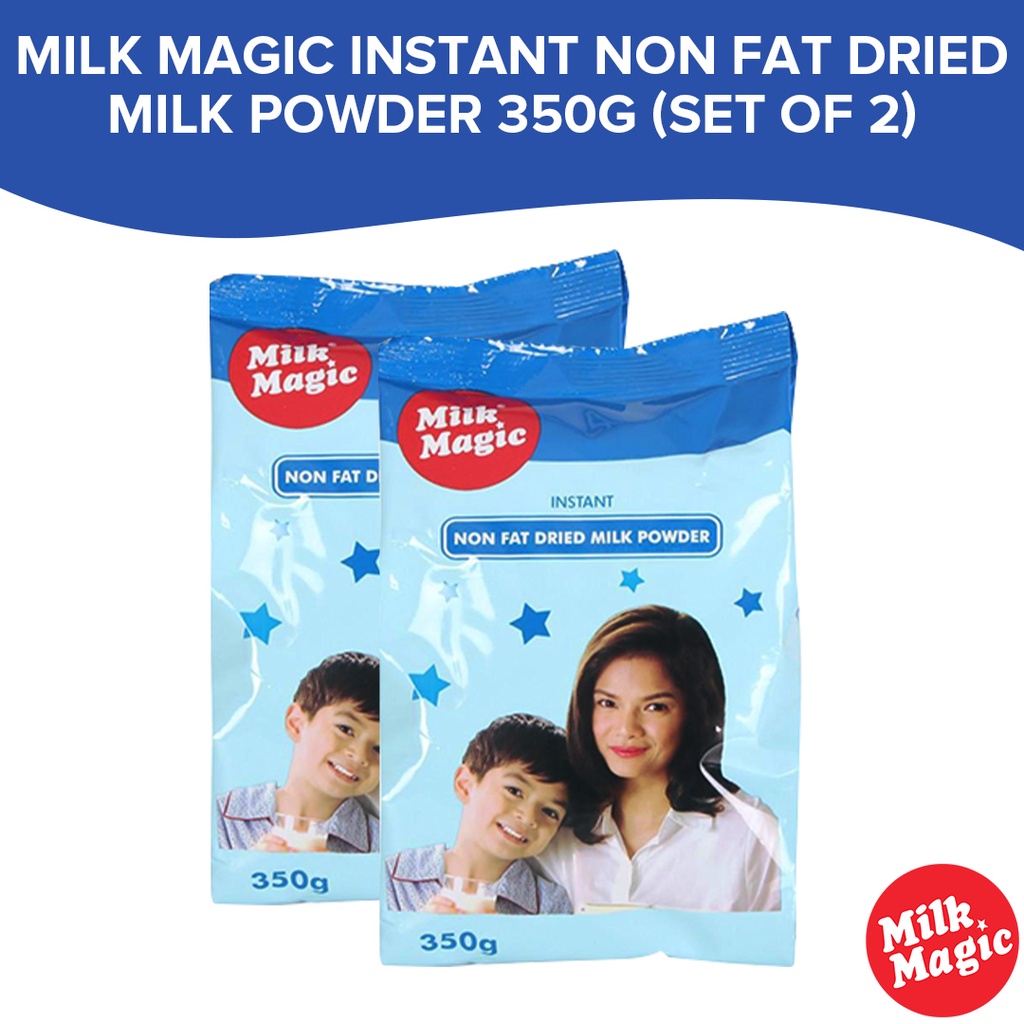 Milk Magic - Instant Non-Fat Dried Milk Powder 350g (Set of 2) - EXP ...