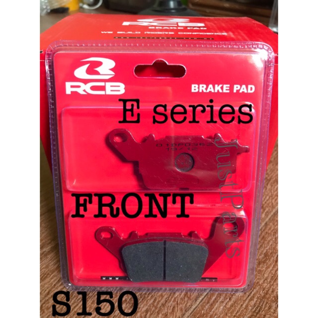 RCB FRONT Disc Brake Pad E series RED for SNIPER150/ Mioi125/ Aerox ...