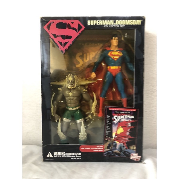 DC Direct Superman vs Doomsday Collector Set | Shopee Philippines