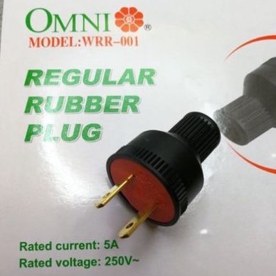 Omni Regular Rubber Plug WRR-001 | Shopee Philippines