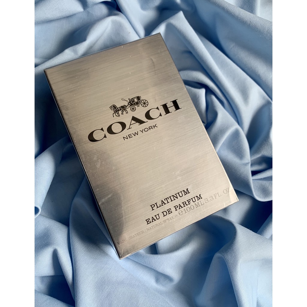 Coach Platinum for Men 100ml EDP Spray Perfume For Men | Shopee Philippines