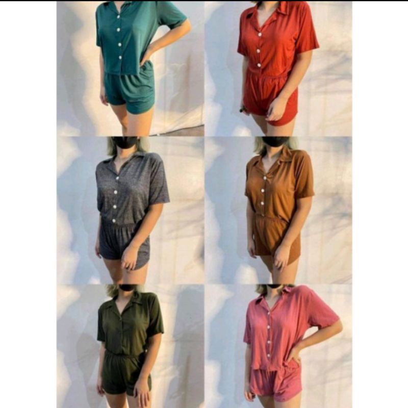 ADULT TERNO SHORT (UP TO LARGE) | Shopee Philippines