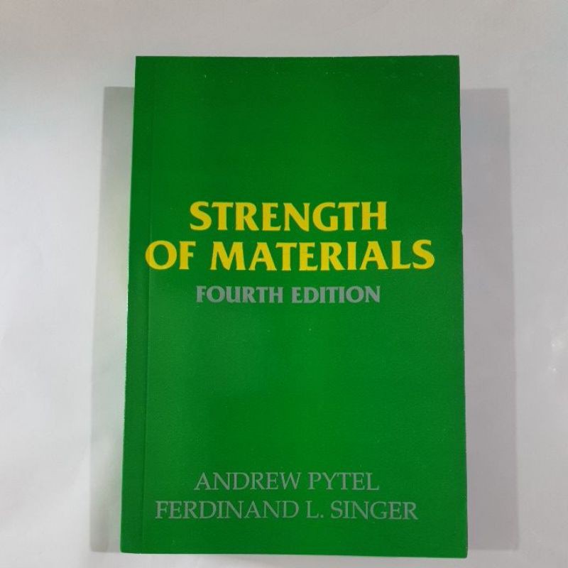 STRENGTH of MATERIALS (fourth edition) | Shopee Philippines