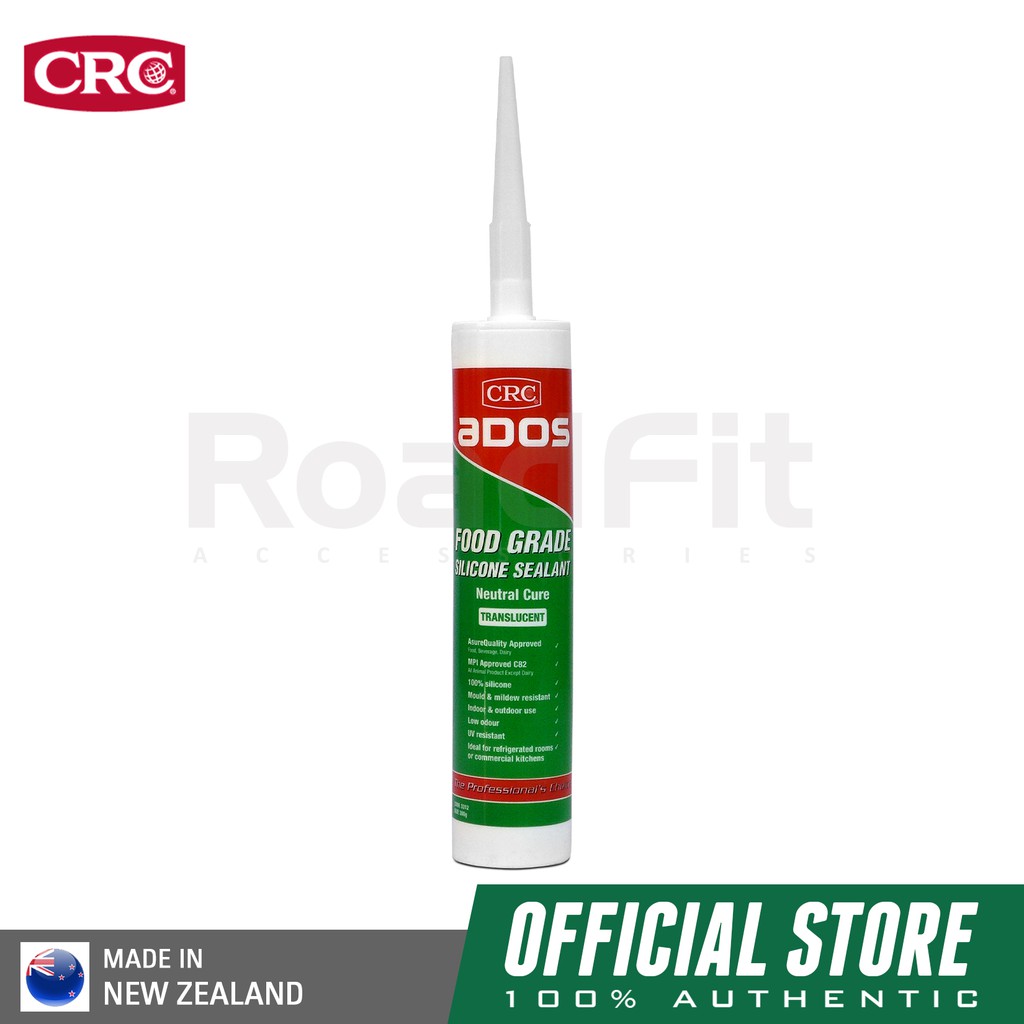 CRC Food Grade Silicone Sealant, Translucent, 300g, 1piece 3312(Outlet) | Shopee Philippines