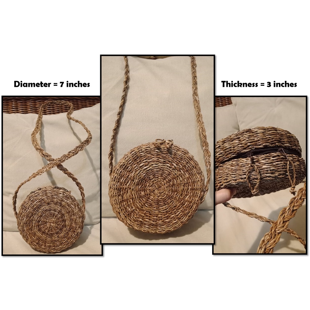 Native Shoulder Bag Made of Pandan | Pandan Bag | Native Bag | Shopee ...