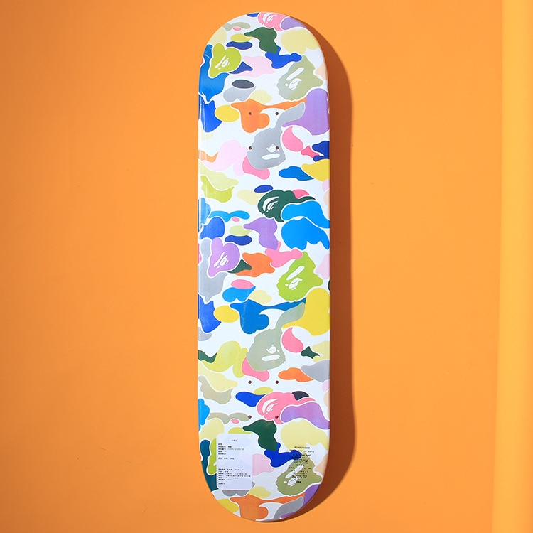 BAPE SKATEBOARD DECK Banksy SKATEBOARD sun flower japan style bape ...