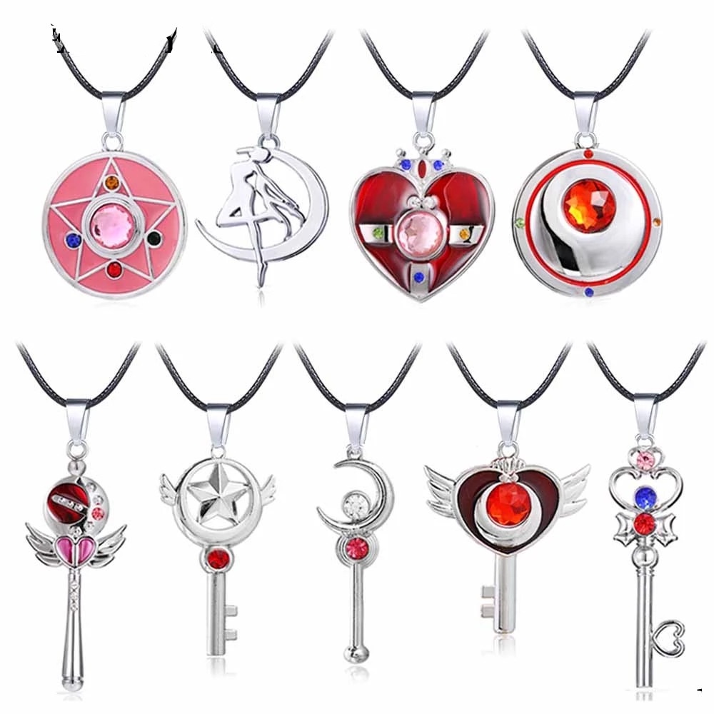 Anime Sailor Moon Necklace Alloy Pendant Necklace Jewelry Nice Gift ...